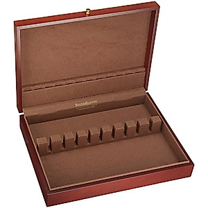 Reed & Barton 50Mb Eureka Mahogany Flatware Chest