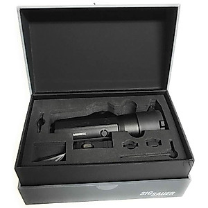 Sig Sauer Juliet6 6x24 mm Compact Durable Lightweight Waterproof Red Dot Sight Magnifier | Powercam Quick Release Mount with Spacers