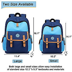 Weitars Kids Backpack For School- Boys Backpacks For Elementary, Preschool Kindergarten Backpacks Children Bookbag School Bag For Girl Boy Back Packs For Kid With Adjustable Padded Straps,14 Inch