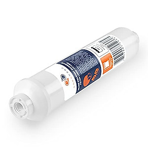 Aquaboon 6-Pack of Inline Post/Carbon Polishing Water Filter Catridge for Reverse Osmosis System Standard Size (Jaco fitting)