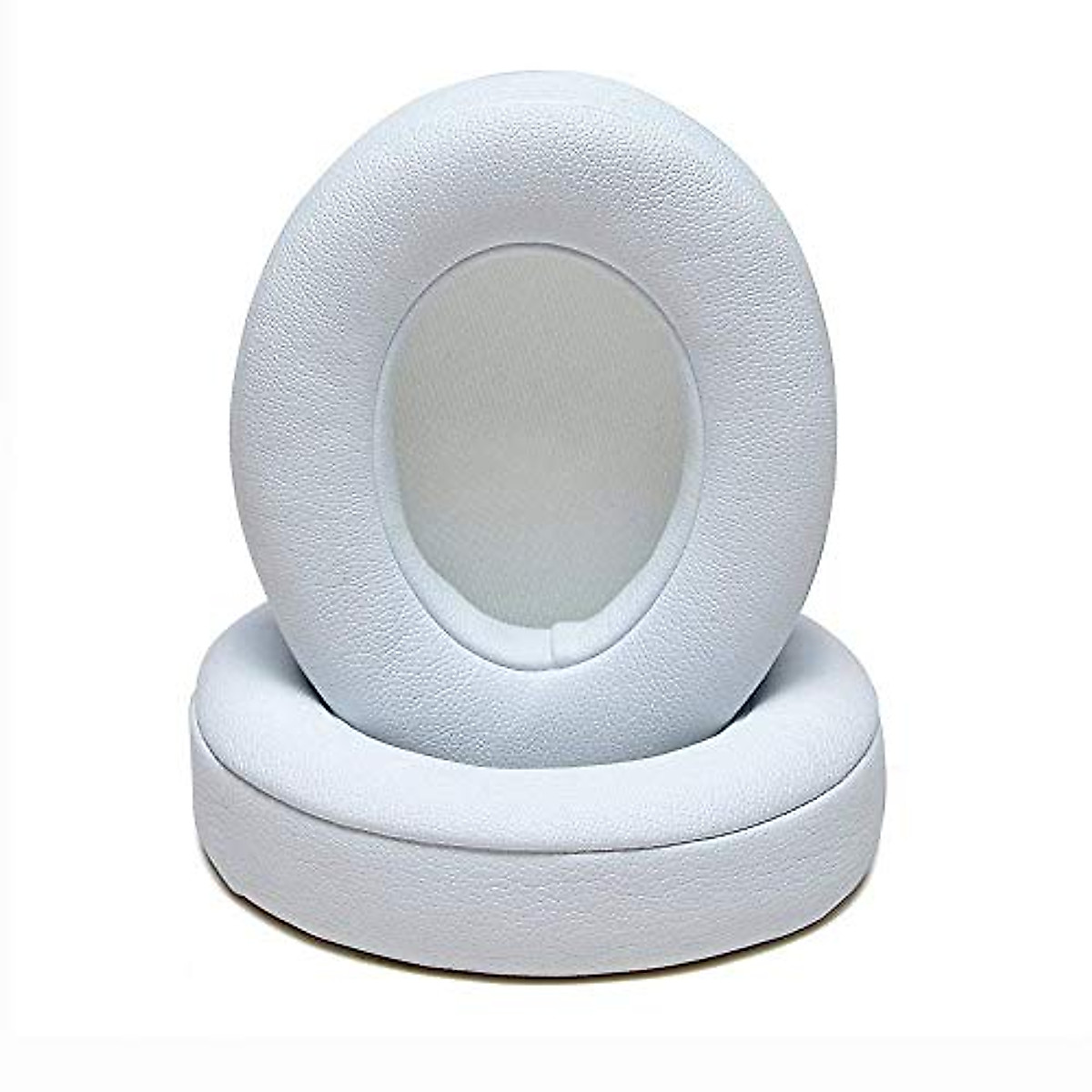 Replacement Ear Pads Cushions, Earpads Cover Compatible with Beats Studio 2 Wireless Wired and Studio 3 Over Ear Headphones 1 Pair (White)
