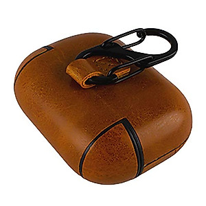 AudioSpice Custom Name Case for AirPods Pro (1st Generation) – Personalized Design – Put Your Name or Text on a Leatherette Case for AirPods Pro – Name