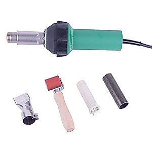120V 1600W Handheld Plastic Welder Hot Air Gun Hand Tool Vinyl Welding Heat Gun Kit