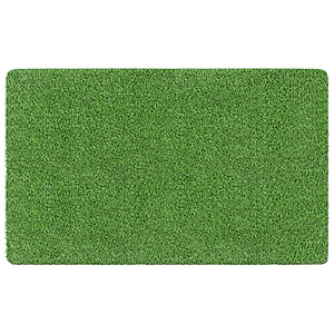 TREETONE Artificial Turf Rug, 3x5 Ft Realistic Grass Mat, Indoor/Outdoor Rug Green Turf Perfect for Multi-Purpose Home Entryway Scraper, Patio Lawn, Dog, Lawn, Garden Doormat