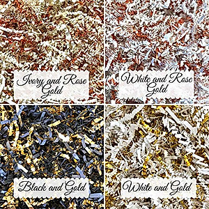 Mrs Fizz Crinkle Cut Paper Shred Filler for Packing and Filling Gift Baskets (2 LB) Kraft