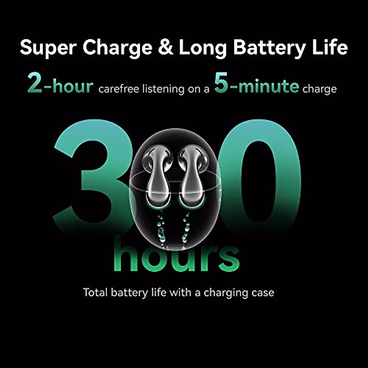 HUAWEI FreeBuds 5 Wireless Earbuds - Bluetooth Earphones with Noise Cancelling - Curved in Ear Headphones with Optimal Fit - Long Battery Life and Water Resistant - Hi-Res Certified (Silver Frost)