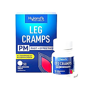 Hyland's Leg Cramps PM Tablets 50 TB - Buy Packs and SAVE (Pack of 2)