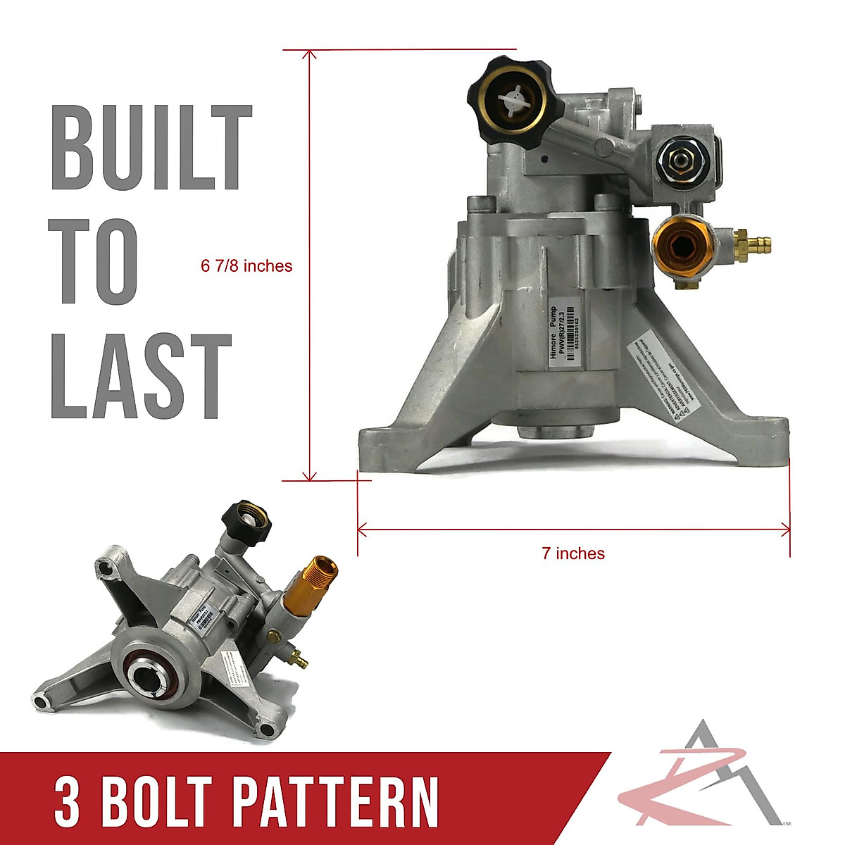 2800 psi POWER PRESSURE WASHER WATER PUMP PowerStroke PS80943 PS80946