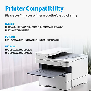 (3-Pack) Compatible 2-Pack TN-660 TN660 Toner Cartridge + 1-Pack DR-630 DR630 Drum Unit Used for Brother HL-L2340DW L2380DW L2340DWR DCP-L2500D L2540DNR MFC-L2720DW L2700DW Printer, by EasyPrint