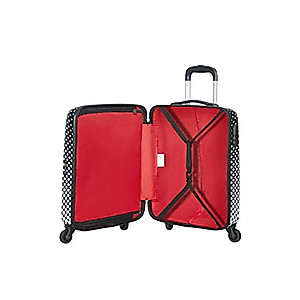 American Tourister Unisex-Adult's Children's Luggage, Multicolour (Minnie Mouse Polka Dot), S (55 cm-36 L)
