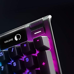 SteelSeries Apex 7 - Mechanical Gaming Keyboard – OLED Smart Display – Brown Switches - French AZERTY Layout