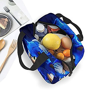 Team Fighting Lunch Bag Outdoor Leakproof Lunch Box for Men Women