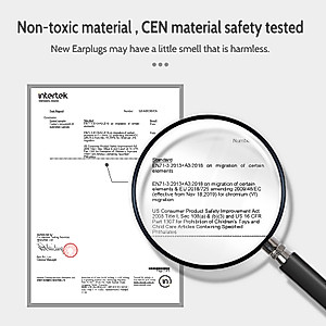 LYSIAN Ultra Soft Foam Earplugs for Sleep- Noise Cancelling Ear Plugs for Sleeping, Shooting,Snoring, Mowing Sound Reduction 38dB- 60 Pairs Multi Color