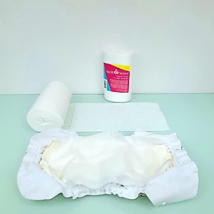 AppleCheeks Disposable, Flushable Diaper Liners, 100 Count, Unisex