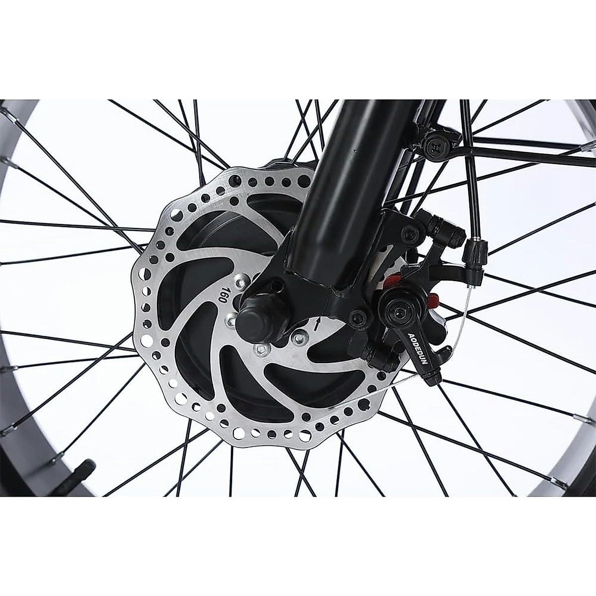 CNAOHGHN 500W Motor Electric Tricycle Comes , 48V Single Speed Removable Battery Fat Tire Trike Seniors Cycling 3 Wheels E-Bike with Carry Cargo Front&Rear Big Basket