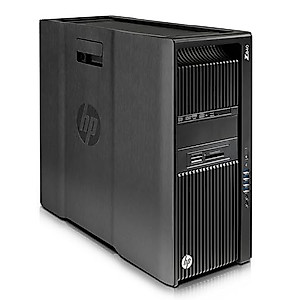 HP Z840 Workstation, 2X Intel Xeon E5-2678 v3 up to 3.1GHz (24 Cores Total), 128GB DDR4, 4X 1TB SSD, Quadro M2000 4GB (4X Display Ports), USB 3.0, Windows 10 Professional 64-bit (Renewed)