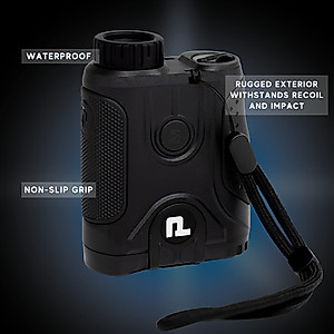 Laser Rangefinder for Hunting or Archery, 800 Yard Range Finder with Lanyard and Soft Shell Carrying Case, Outdoor Sights and Optics Gear