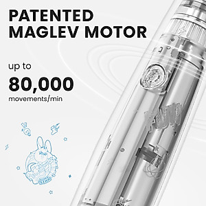 Oclean 2 Pack Kids Air 2 Electric Toothbrush with 4 Brush Heads, Ultra Quiet Rechargeable Toothbrush,2.5H Fast Charge for 40 Day Use,2 Min Built-in Timer, Gifts for Kids Age 6+ Teens Boys Girls-Blue