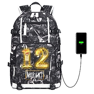 JaJa JA 12 Basketball Player Multi-function Backpack Men & Women Travel Backpack Student Schoolbag Fans Schoolbag (5) (4)