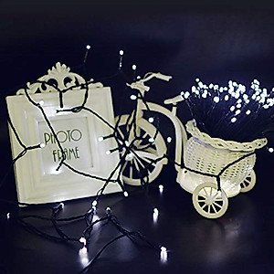 VMANOO Solar USB Indoor Outdoor String Christmas Lights 72Ft 200 LED 8 Modes Patio Lighting for Outside Yard Gazebo Party Wedding Tents Xmas Garden Backyard Tree Decorations Balcony Decor Lights BS2P