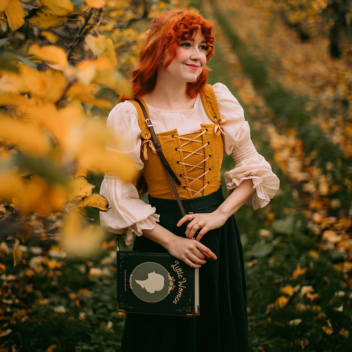 Well Read Co Crossbody Purse Handbag for Book Lovers - Little Women, Vegan Leather, Large