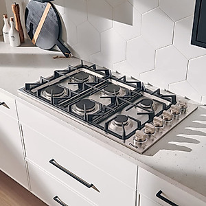 THOR Kitchen Professional 36-inch Cooktop/Rangetop in Stainless Steel - Model TGC3601