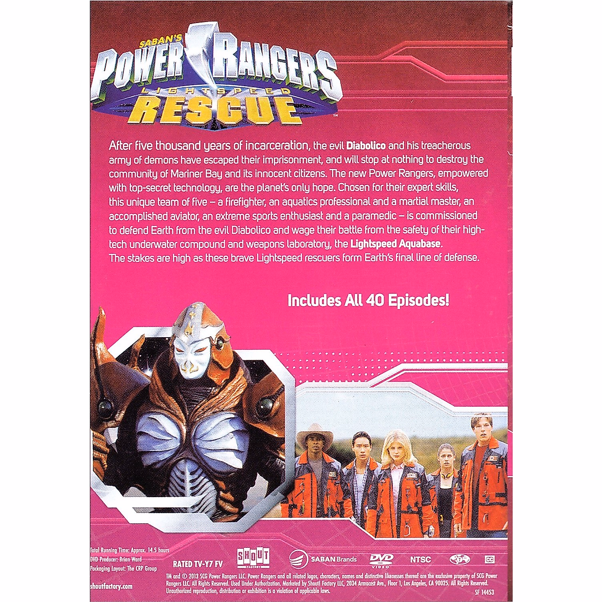 Power Rangers: Lightspeed Rescue - Complete Series