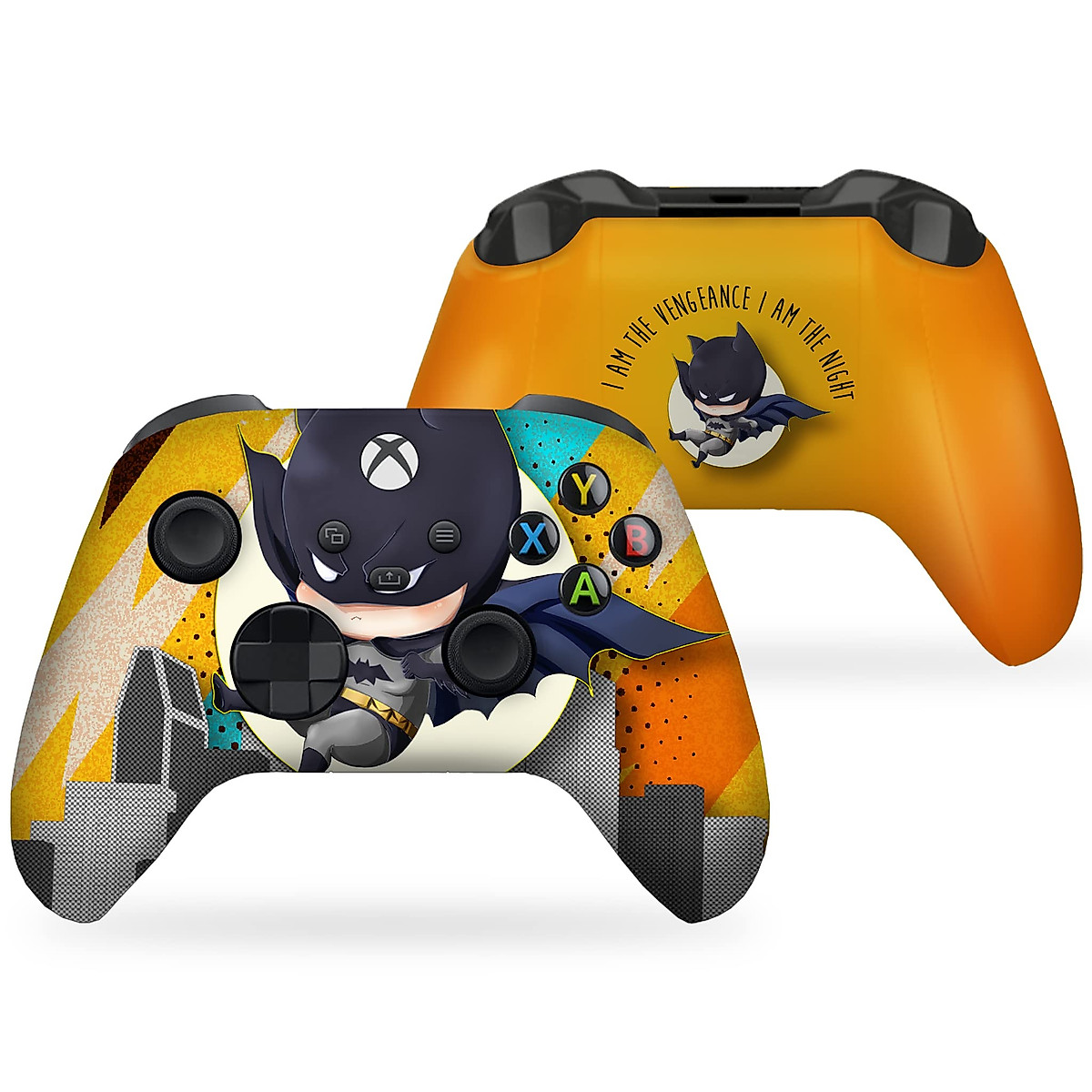 Baby batmen Vengeance Customised Wireless Controller for Xbox by BCB. Original Xbox Controller Compatible with Xbox One/Series X & S Console. Customized with Water Transfer Printing (Not a Skin)