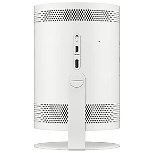 Samsung The Freestyle Projector, Up to 100" Screen, Smart TV, 360 Degree Sound (SP-LSP3BLAXZA) Bundle with The Freestyle Projector Carrying Case (Green), 2YR CPS Protection Pack and HDMI Cable