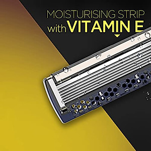 DORCO Pace Classic - Seven Blade Razor System with Pivoting Head and Premium Handle- 9 Pack (1 Handle + 9 Cartridges)