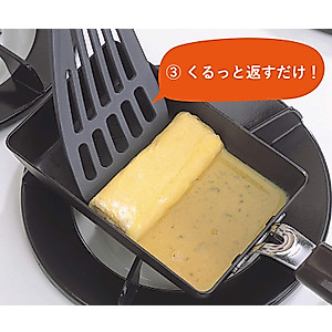 Shimomura Kihan 27473 Tsubamesanjo Frying Pan, Perfect for 1 Piece, Egg, Made in Japan, Iron, Induction Compatible, Bento Box, 5.9 x 3.9 inches (15 x 10 cm)