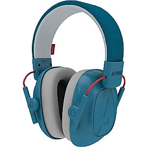 Alpine Muffy Kids - Noise Cancelling Headphones for Kids - CE & ANSI Certified - 25dB - Sensory & Concentration Aid - Blue