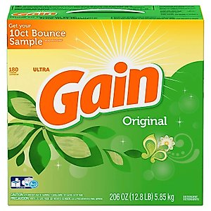 Orgain Gain He Power Detergent, 206 Ounce