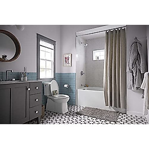 KOHLER 22170-G-CP Purist Three-Function Showerhead, Chrome Shower Head, Shower Head High Pressure, 1.75 GPM, Polished Chrome