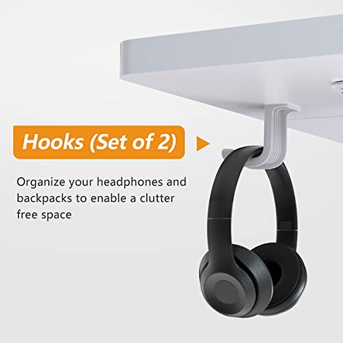 JYLH JOYSEEKER Electric Standing Desk, 48 X 24 Inches Adjustable Height Desk, Modern Sit Stand Up Desk with Memory Controller and Hook, Ergonomic Rising Desk for Home Office, White