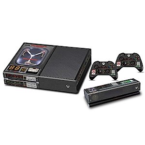Designer Skin Sticker for the Xbox One Console With Two Wireless Controller Decals Flux