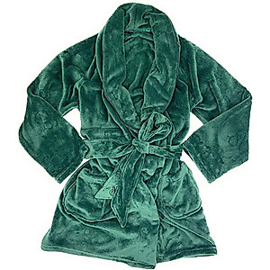 Victoria's Secret Short Cozy Robe, Emerald (as1, alpha, x_l, xx_l, regular, regular, Emerald)