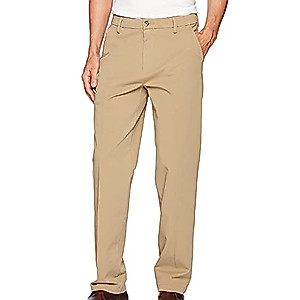 Dockers Men's Classic Fit Workday Khaki Smart 360 FLEX Pants, New British Khakhi (Stretch), 44W x 30L