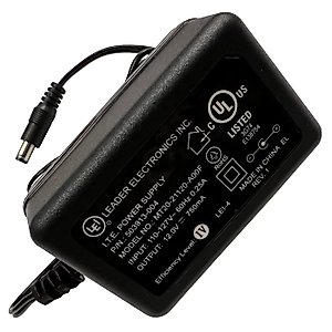 UpBright 5V - 12V AC/DC Adapter Compatible with Liberty Handgun Vaults 12592 A/C HDX-AC Fits Liberty 9G HDX-150 HDX-250 HDX-350 Smart Vault Biometric Pistol Safe CDX-250 AMDD-20090-0802 SCP48-91000