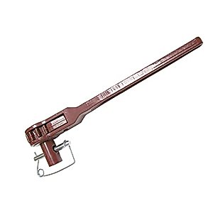 Truck Winch Bar 15" Ratchet Handle, Easy Load Securement, for Flat Bed Trailer 4" Winch Box