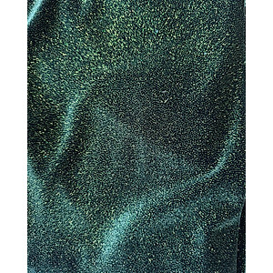 Glitter Poly Spandex Velvet Fabric by The Yard - 60 Inches Wide