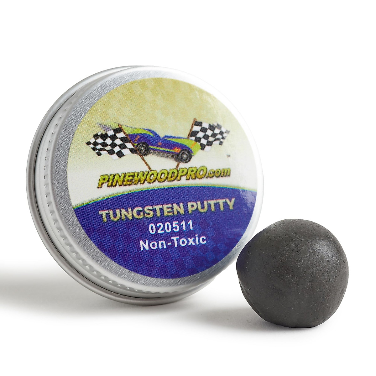 Pinewood Pro Tungsten Putty for Derby Car Weights - Easily Fine Tune Car Weight for Fastest Speed (1 Ounce)