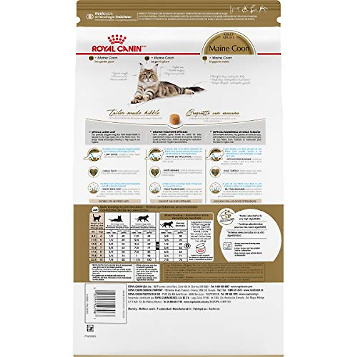 Royal Canin Maine Coon Breed Adult Dry Cat Food, 6 lb bag