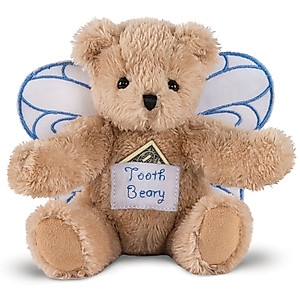 Vermont Teddy Bear Tooth Fairy Stuffed Animal - Tooth Fairy Plush, 6 Inch
