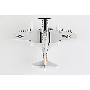 Daron Postage Stamp A1H SkyRaider 1/110 Papoose Flight PS5364-3, White