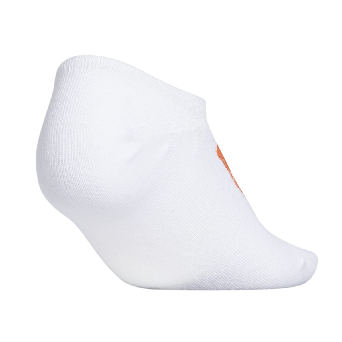 adidas Originals Women's Originals 3D Trefoil 3-Pack Super No Show, White/Heather Grey/Black, Medium