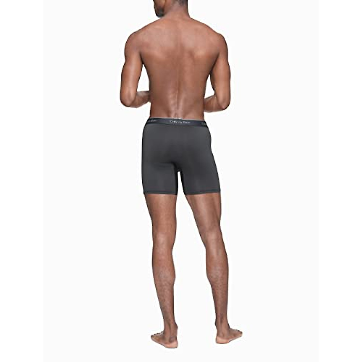 Calvin Klein Men's Micro Stretch 7-Pack Boxer Brief, 7 Black, L