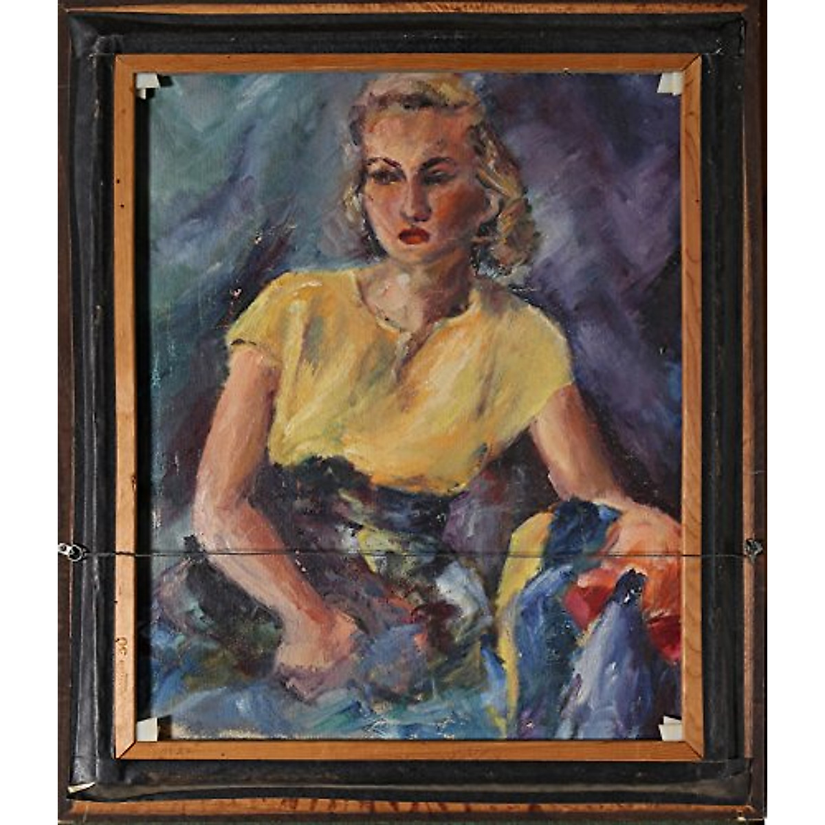 Portrait of Man in Blue Suit