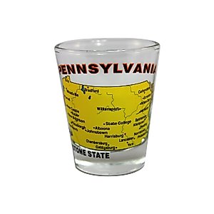 Souvenir Shot Glass - Pennsylvania