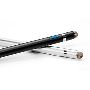 BoxWave Stylus Pen Compatible with Dell Latitude 7320 2-in-1 - AccuPoint Active Stylus, Electronic Stylus with Ultra Fine Tip for Dell Latitude 7320 2-in-1 - Metallic Silver